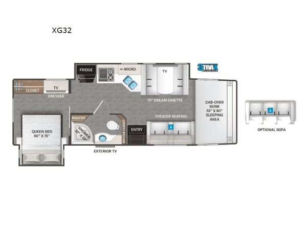 2020 - THOR MAGNITUDE XG32 SUPER "C" 4WD - Valley RV Center - RV Sales ...
